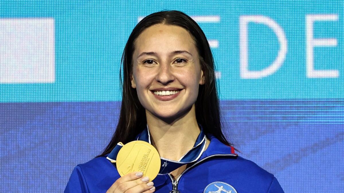 Russian Egorian wins gold at World Fencing Championships as neutral ...