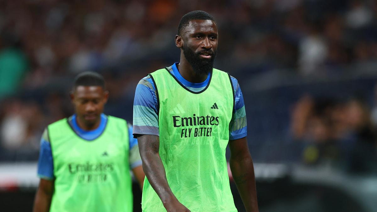 Real Madrid loses defender Rudiger with muscle injury - Sportstar