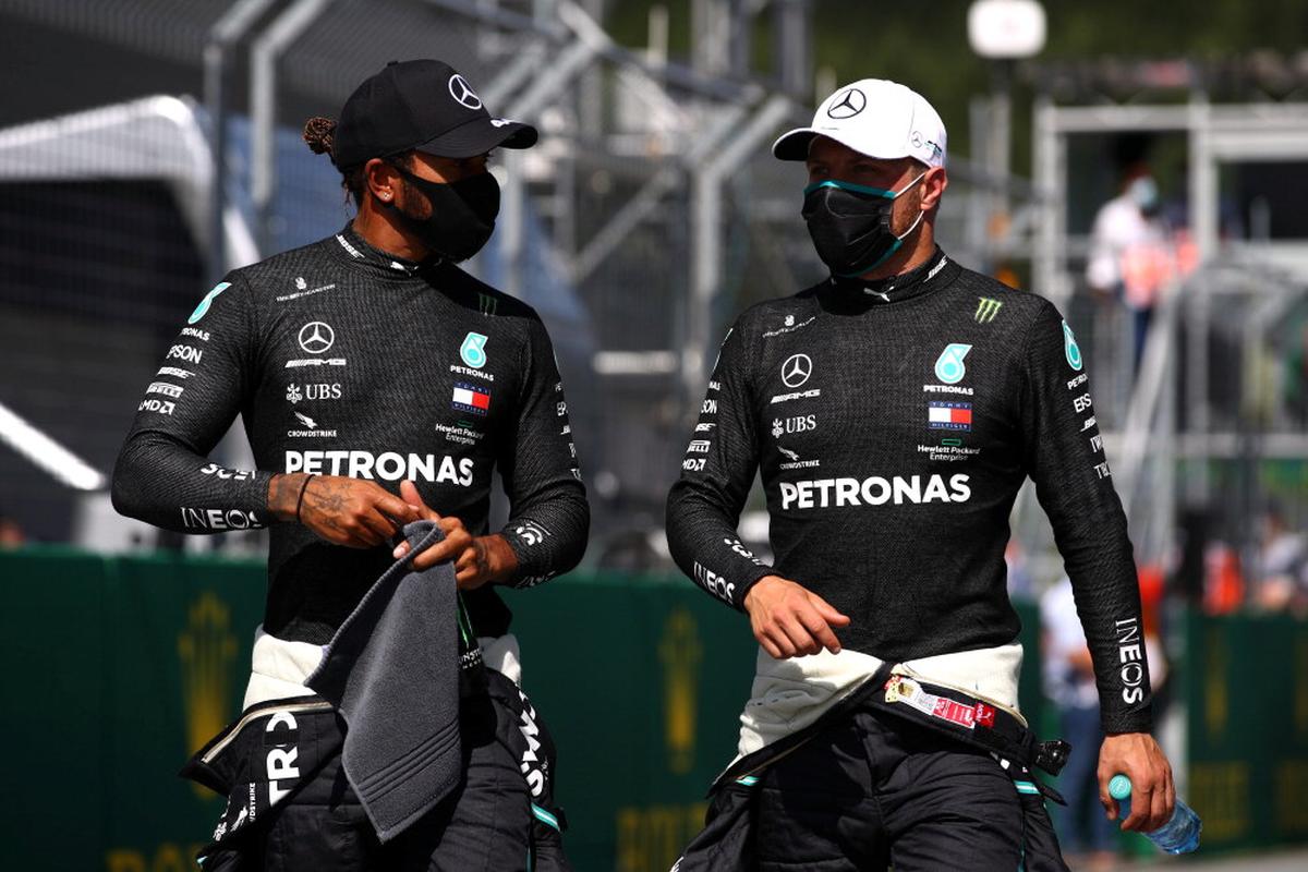 Masks and remote-control trolleys for F1's new-look podium - Sportstar