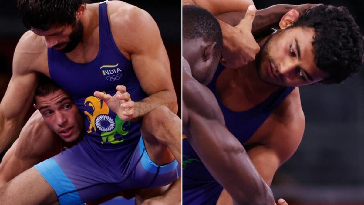 Ravi Kumar, Deepak Punia enter wrestling semifinals at Tokyo Olympics ...