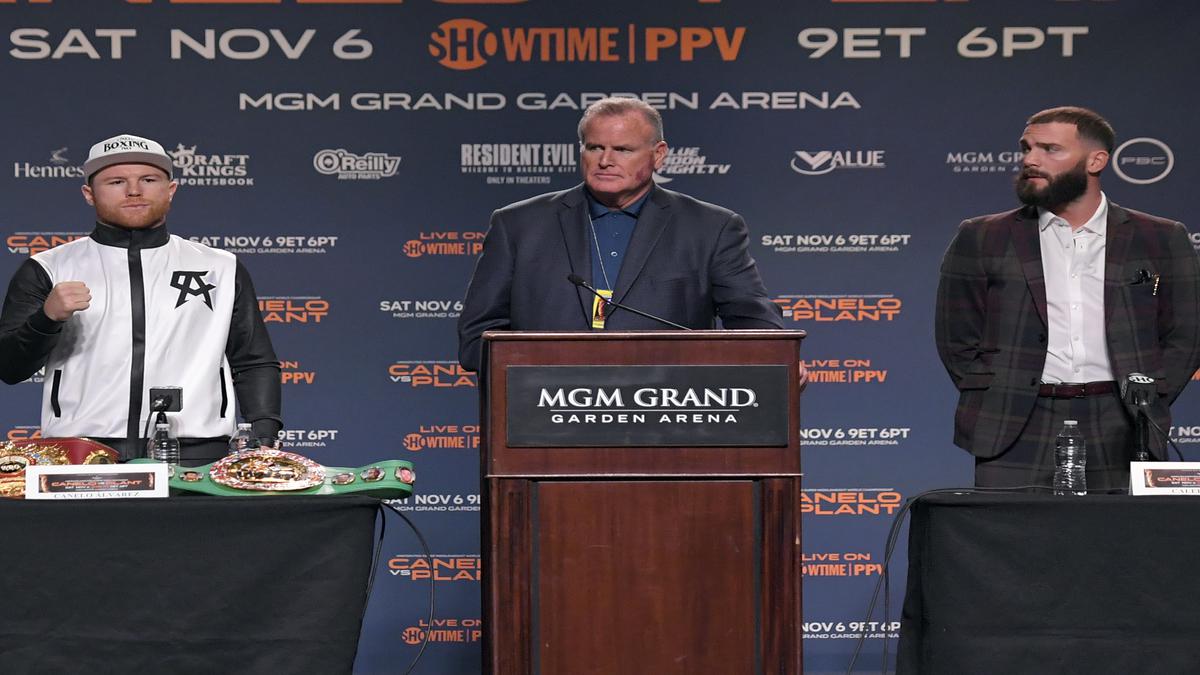 Canelo Alvarez, Caleb Plant fight for rare honor - Sportstar