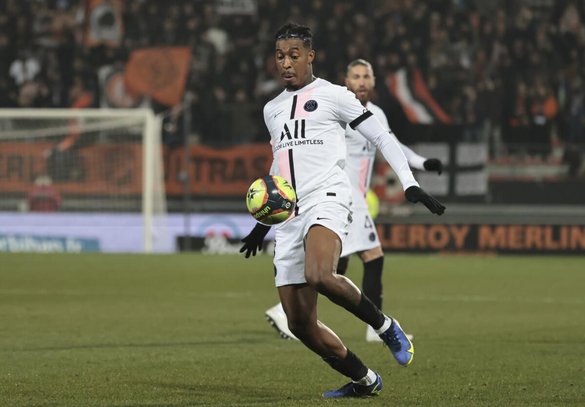 Leader PSG scrapes late 1-1 draw against Lorient - Sportstar
