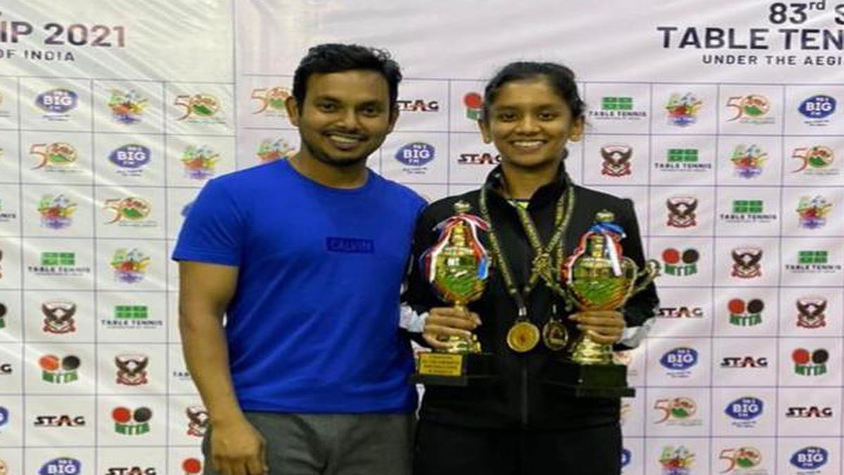 TT coach Somnath Ghosh says Sreeja’s national title turning point of her career - Sportstar