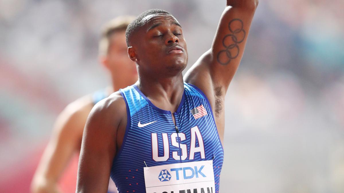 World champ Coleman wins first 100m after ban - Sportstar