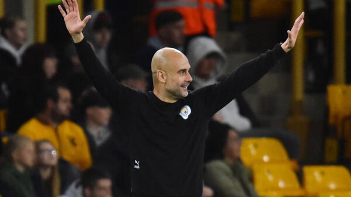 Guardiola happy as title in City's hands despite West Ham draw - Sportstar