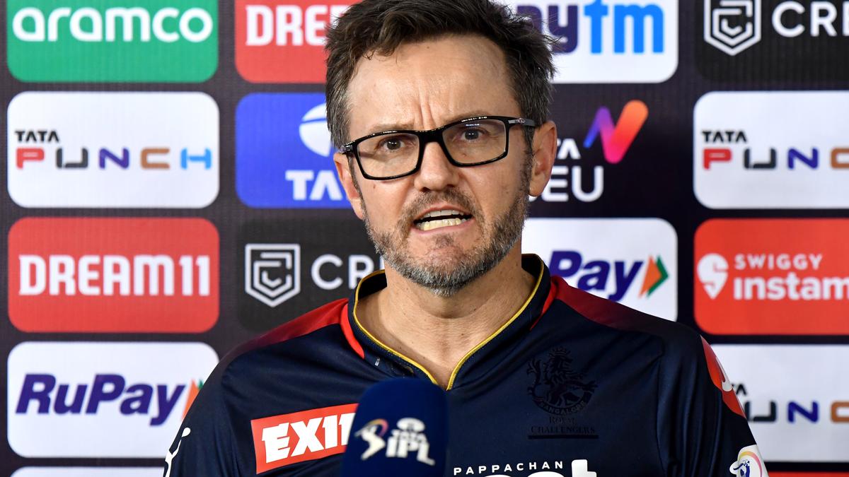 RCB director of cricket operations, Mike Hesson: We didn't necessarily ...