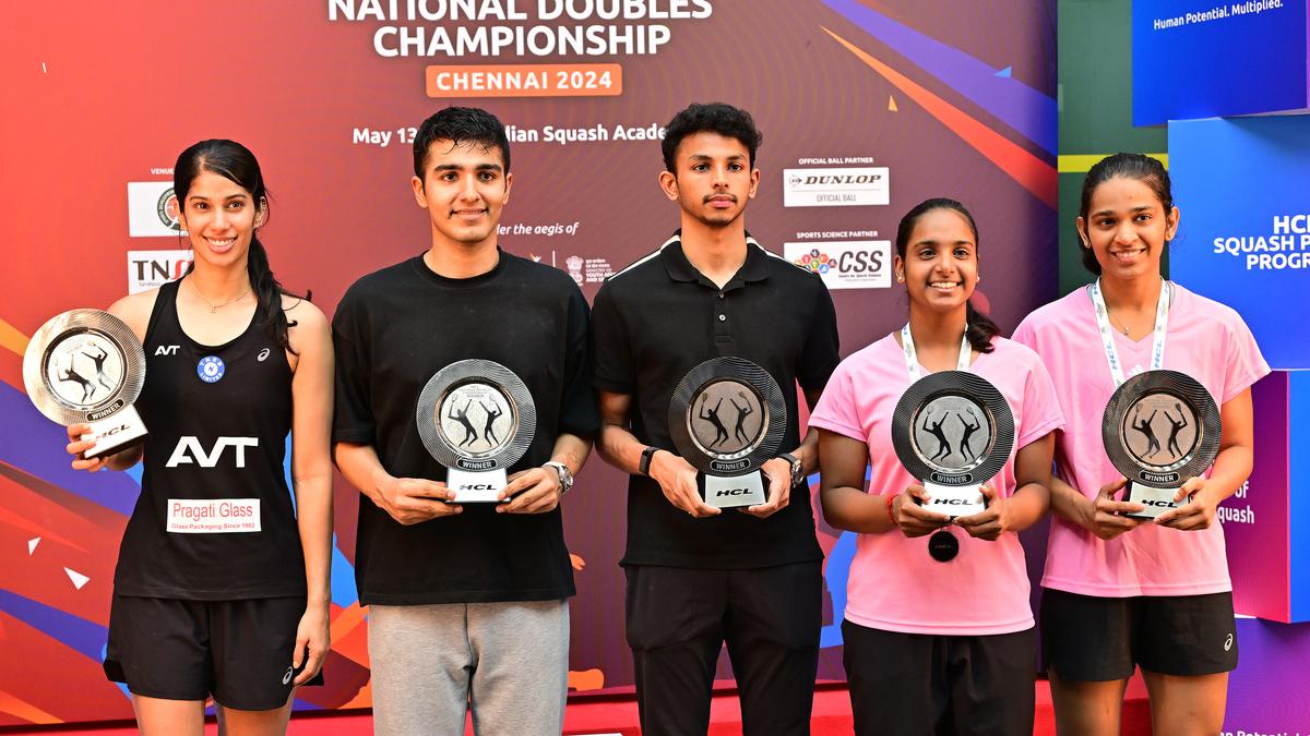 National doubles squash c’ship: Joshna-Abhay duo claims mixed doubles ...