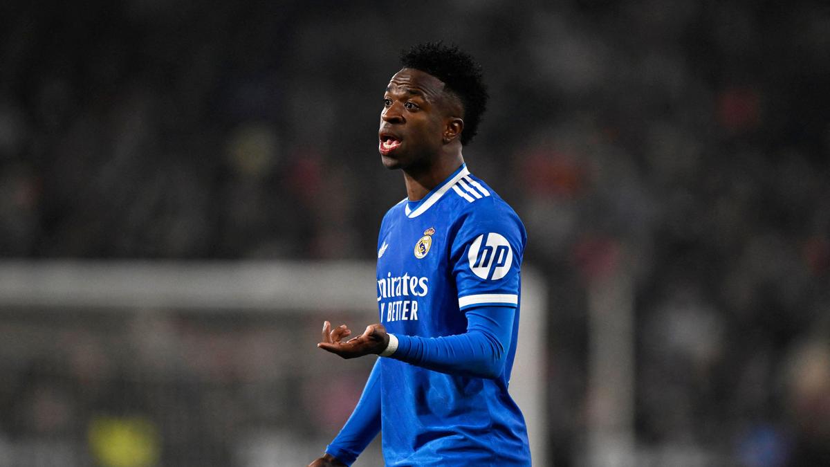 Courtois blasts racist chants aimed at Real Madrid star Vinicius ...