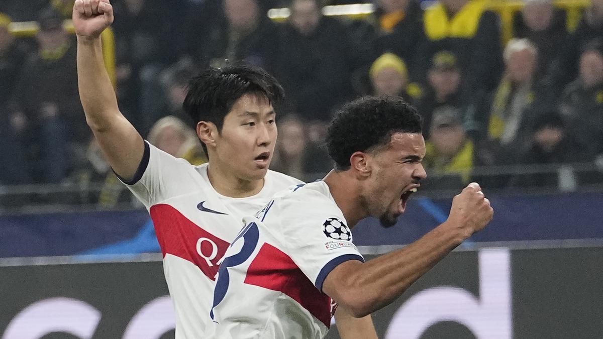 UCL 2023-24: PSG squeezes into Champions League knockouts with 1-1 draw at Borussia Dortmund ...