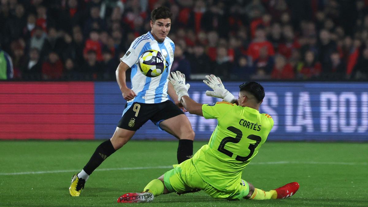 Chile vs Argentina Highlights — Alvarez scores, Messi dazzles in FIFA World Cup 2026 Qualifiers ...