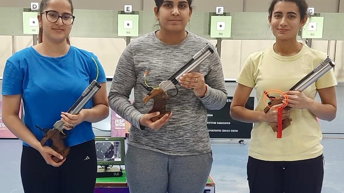 National shooting trials: Neha tops women’s air pistol; Manu Bhaker ...