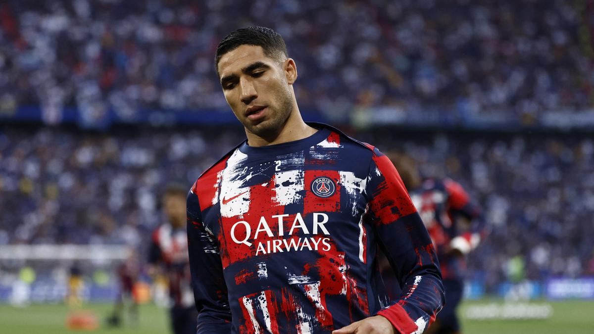 PSG scores first-ever Champions League final goal after Hakimi finds the net vs Inter Milan ...
