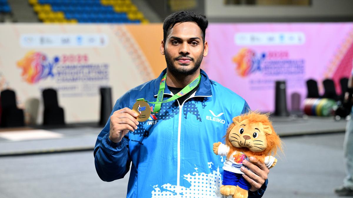 Ajaya Babu wins gold medal at Commonwealth Weighlifting Championships ...