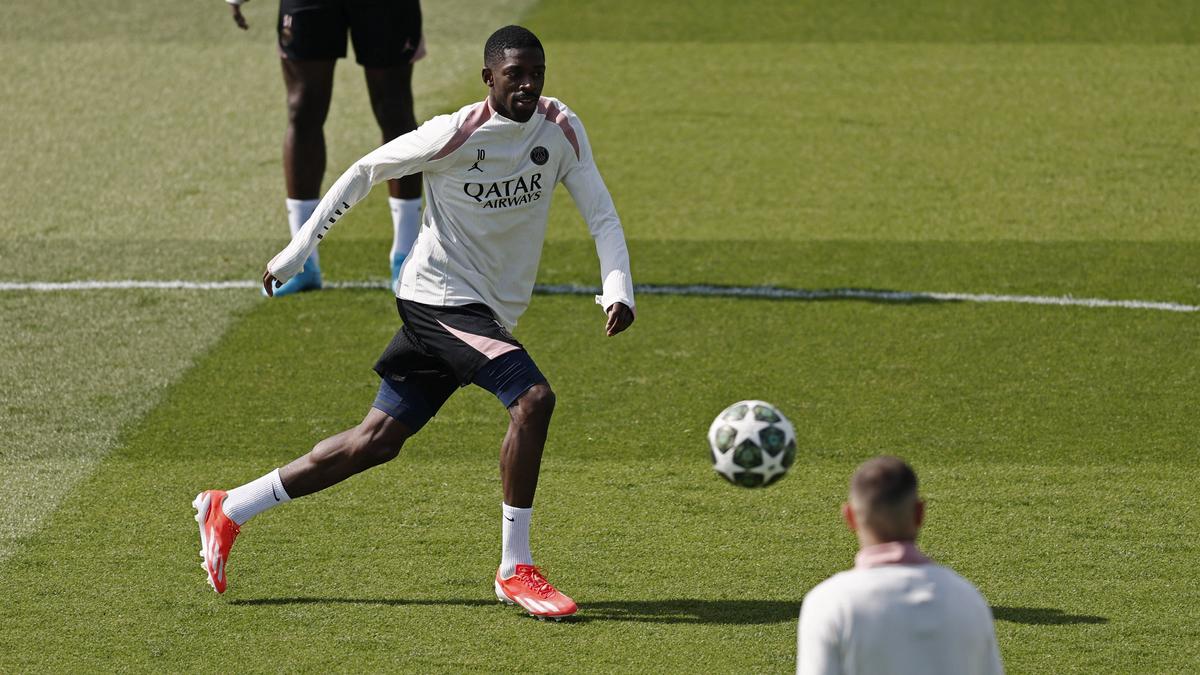 PSG team update: Dembele fit to play UCL semifinal second leg against Arsenal, confirms Enrique ...