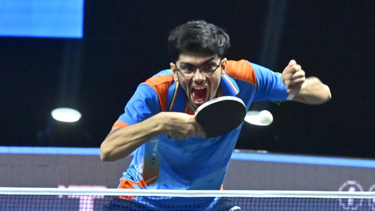 Asian Table Tennis Team Championships 2025: Manav Thakkar leads new-look India men into quarters ...