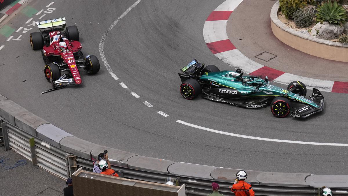 Monaco Grand Prix: Stroll handed grid drop for Leclerc collision ...