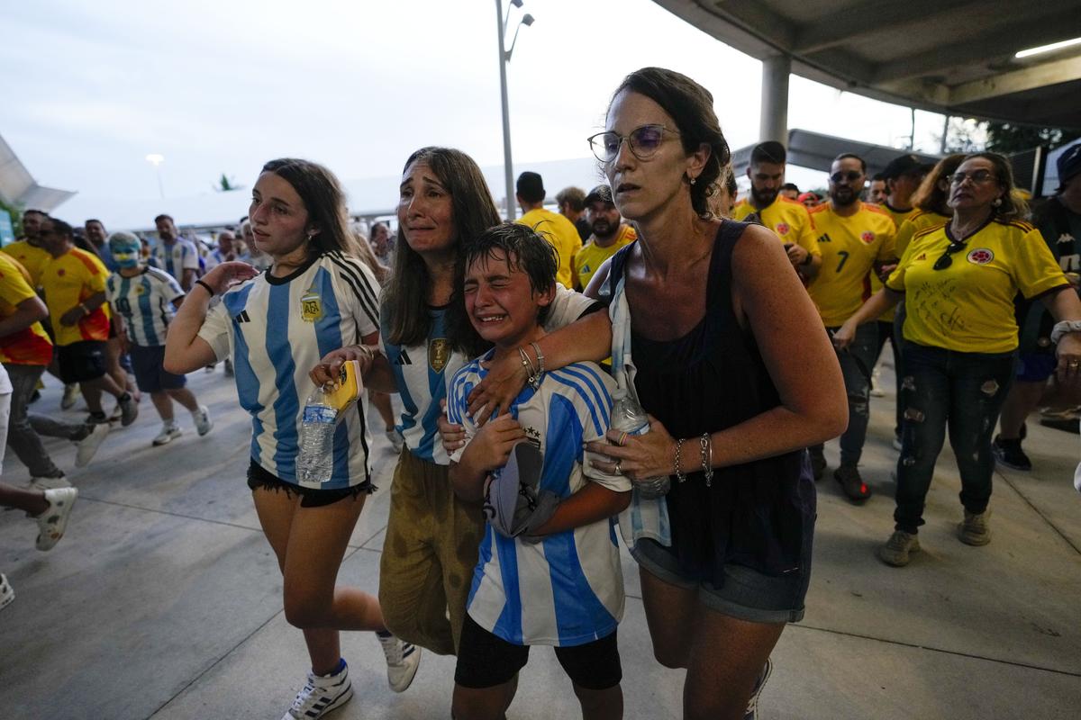 Argentina vs Colombia highlights in pictures, Copa America 2024 final ...