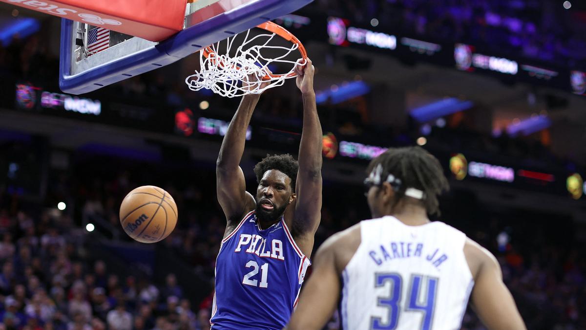 NBA: Joel Embiid, James Harden power 76ers over Magic - Sportstar