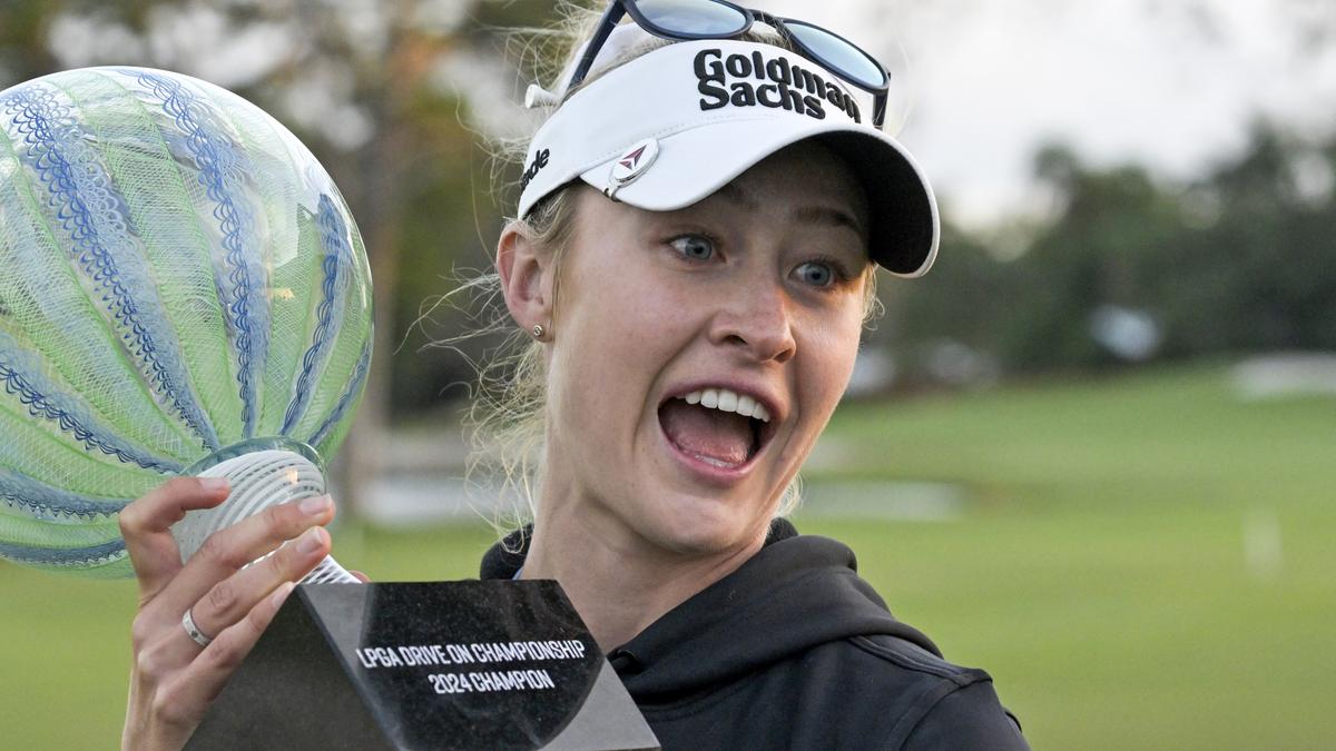 Nelly Korda rallies to win hometown event for 9th LPGA Tour title, beating Lydia Ko in playoff ...