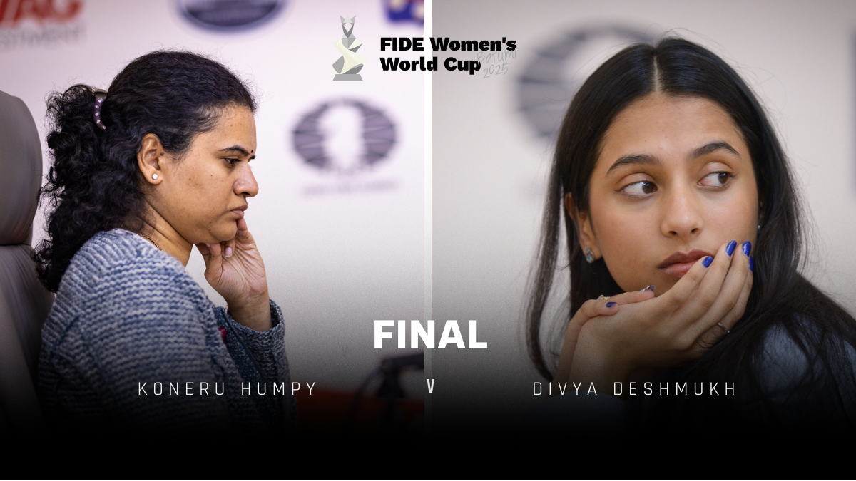 FIDE Women’s Chess World Cup 2025 Final Tiebreaks Highlights: Divya ...