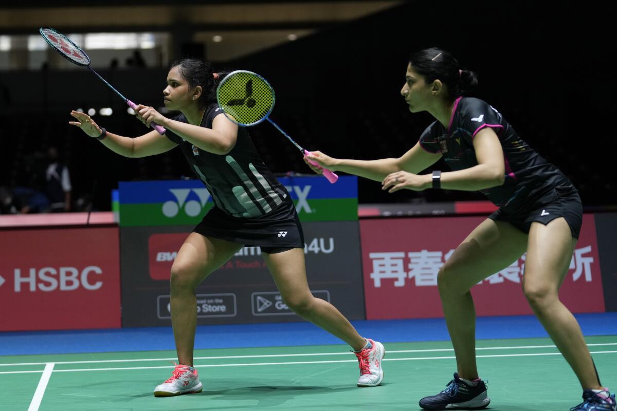 BWF World Championships 2022: Ashwini Ponnappa-N. Sikki Reddy, Pooja ...