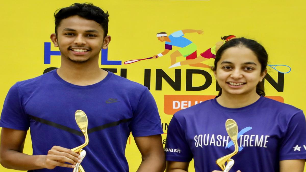 HCL PSA Challenger squash: Velavan Senthilkumar, Tanvi Khanna win top ...