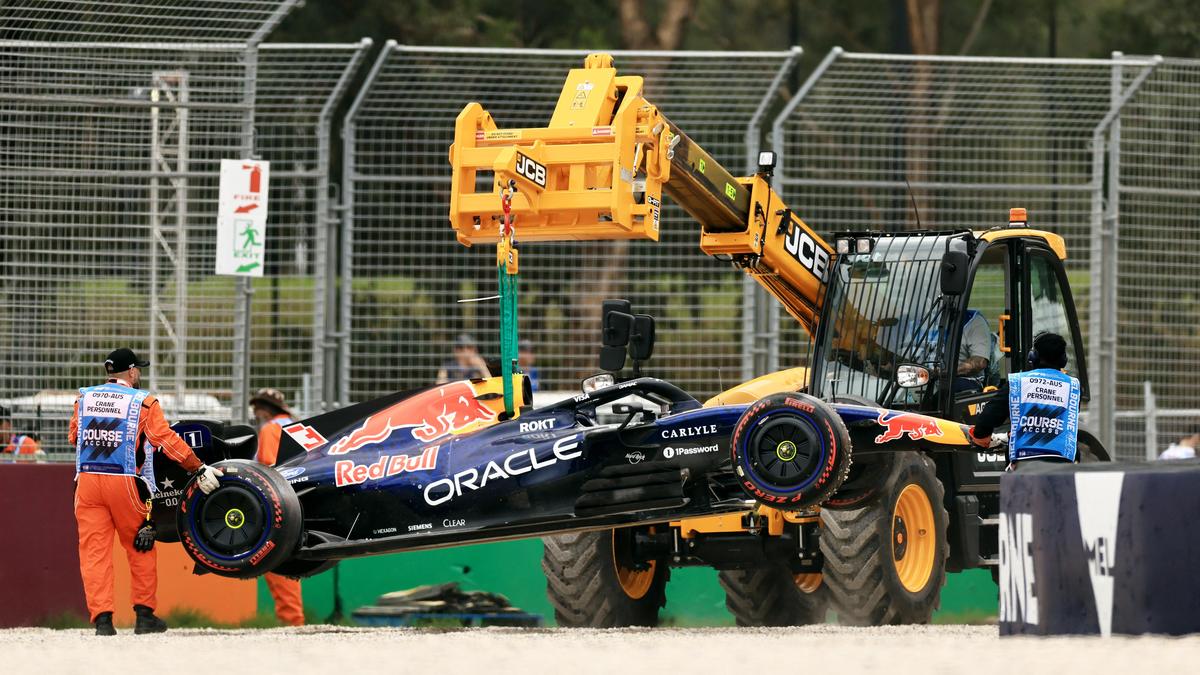 F1 2026: Max Verstappen gets X-rays on hands after crash at Australian ...