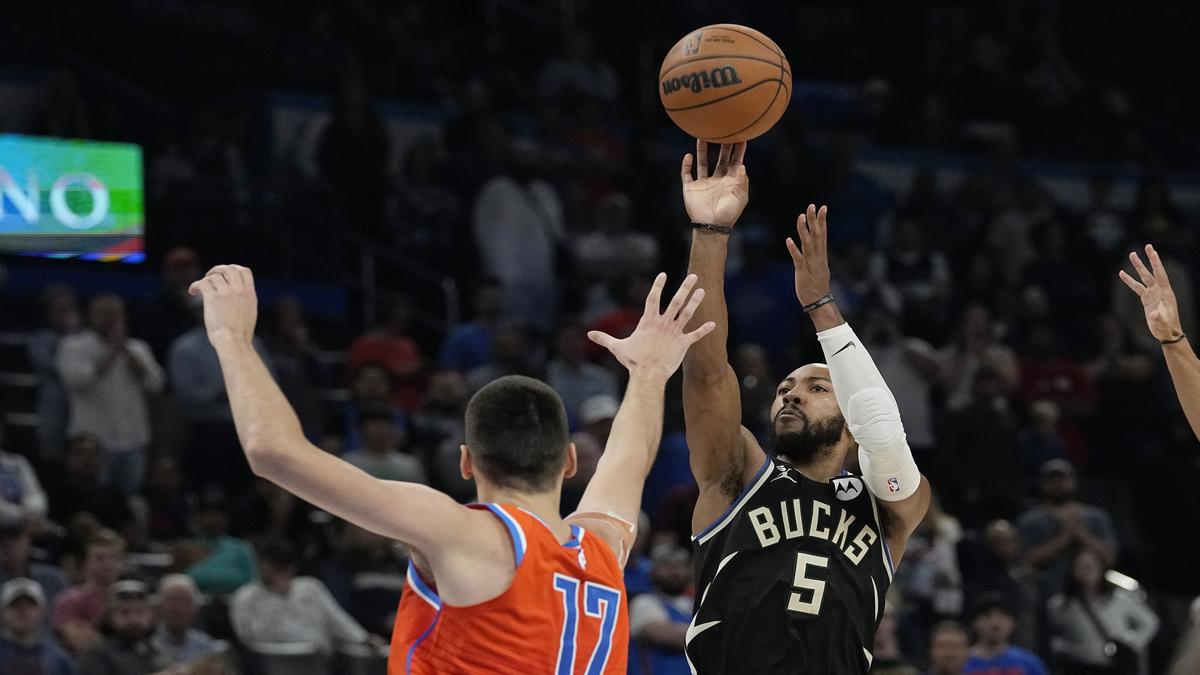 NBA 2022-23: Bucks top Thunder in 2 OTs - Sportstar