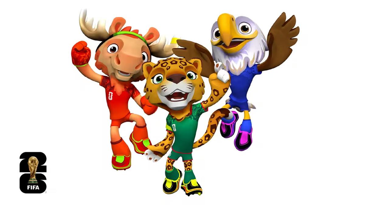FIFA World Cup 2026: Three mascots unveiled — Clutch the eagle, Zayu ...