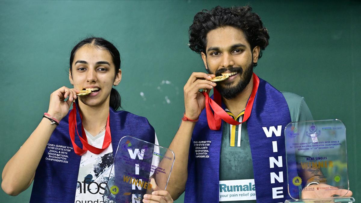 Badminton Senior Nationals 2024: Raghu, Devika crowned singles ...