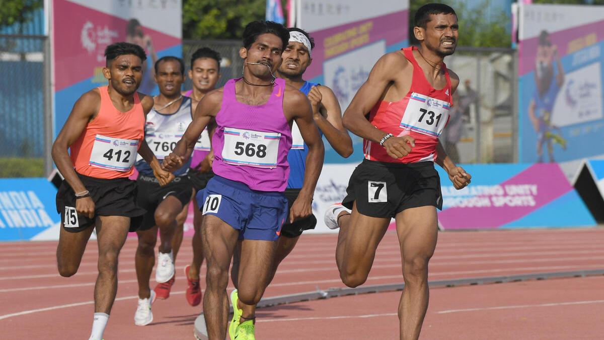 Parvej Khan, Praveen Chithravel set new National Games records in 1500m ...