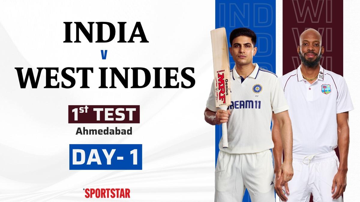 India vs West Indies Highlights, 1st Test, Day 1: Rahul, Gill get IND ...