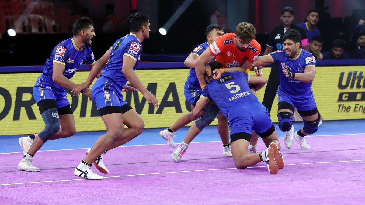 Watch PKL 2025 Highlights: Telugu Titans exacts revenge from Tamil ...