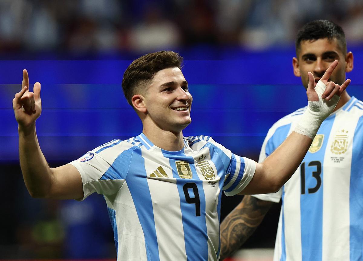 Argentina vs Canada, Copa America 2024: Alvarez, Lautaro score; Messi ...