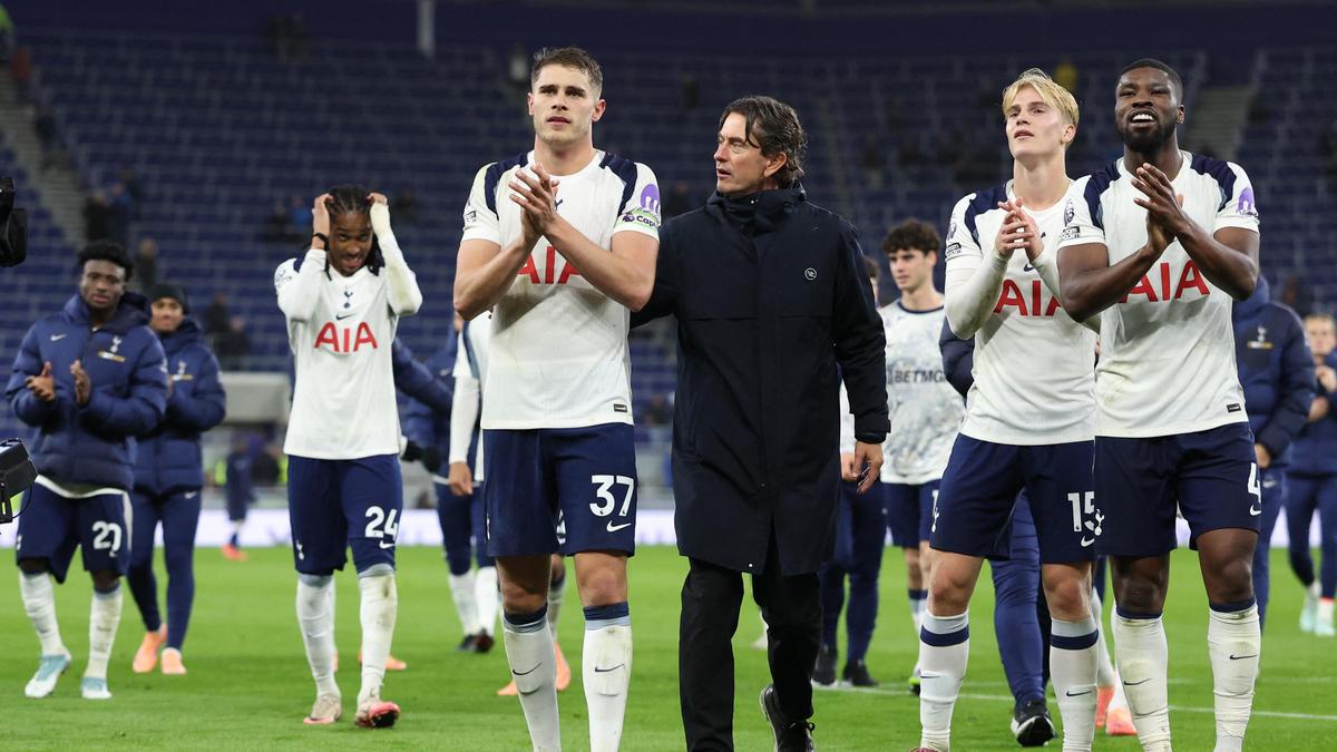 Premier League: Van de Ven, Spence apologise as Frank defends Spurs ...