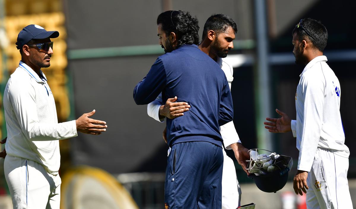 Ranji Trophy 2024-25: Smaran’s ton helps Karnataka salvage draw against ...