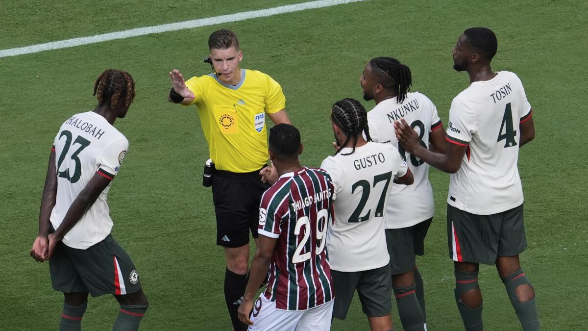 Referee innovations at FIFA Club World Cup Win Praise: Collina ...