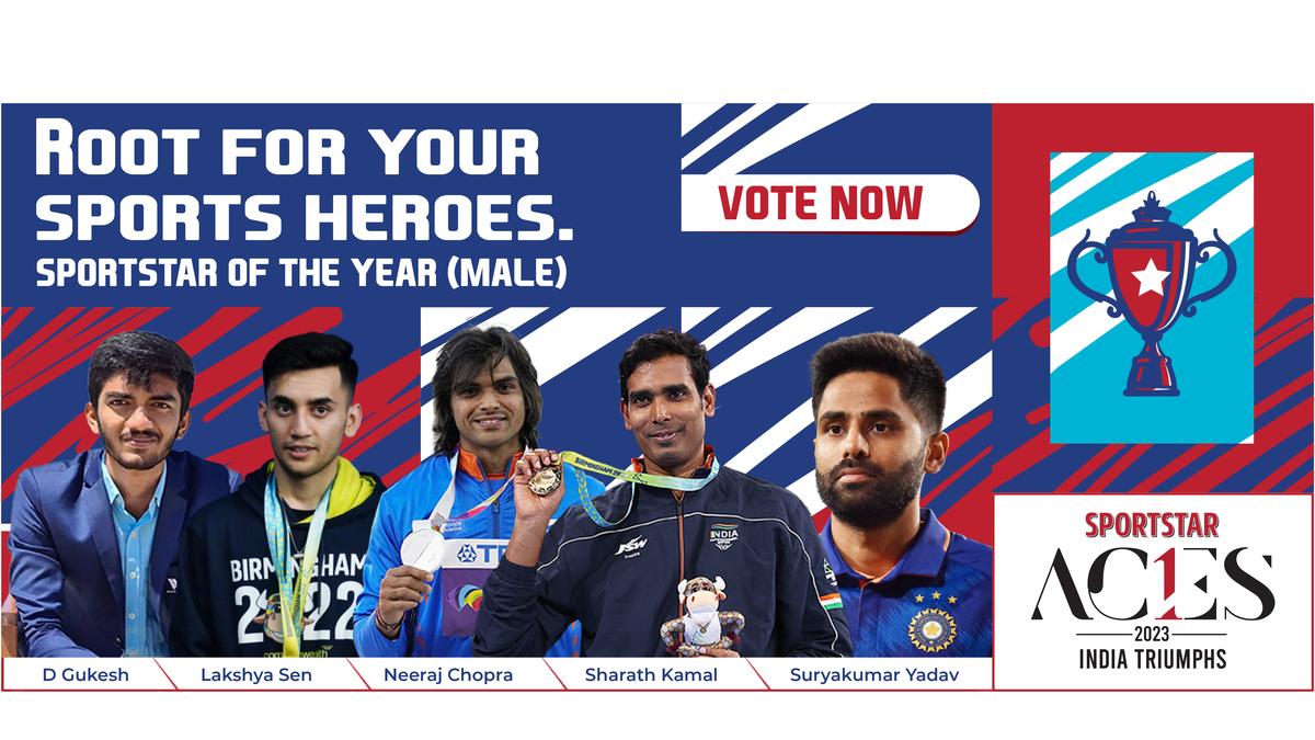 Sportstar Aces 2023, Sportstar of the Year (Male): Neeraj Chopra ...