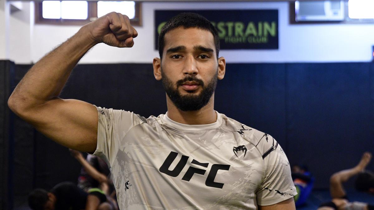UFC 294: India’s Anshul Jubli loses to Mike Breeden on debut - Sportstar