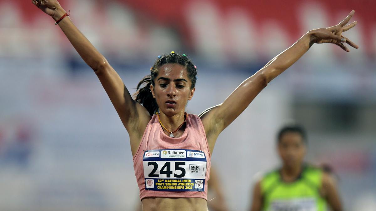 National Inter-State Athletics C’ships: Deeksha stuns Harmilan in 1500m; Krishan Kumar clinches ...