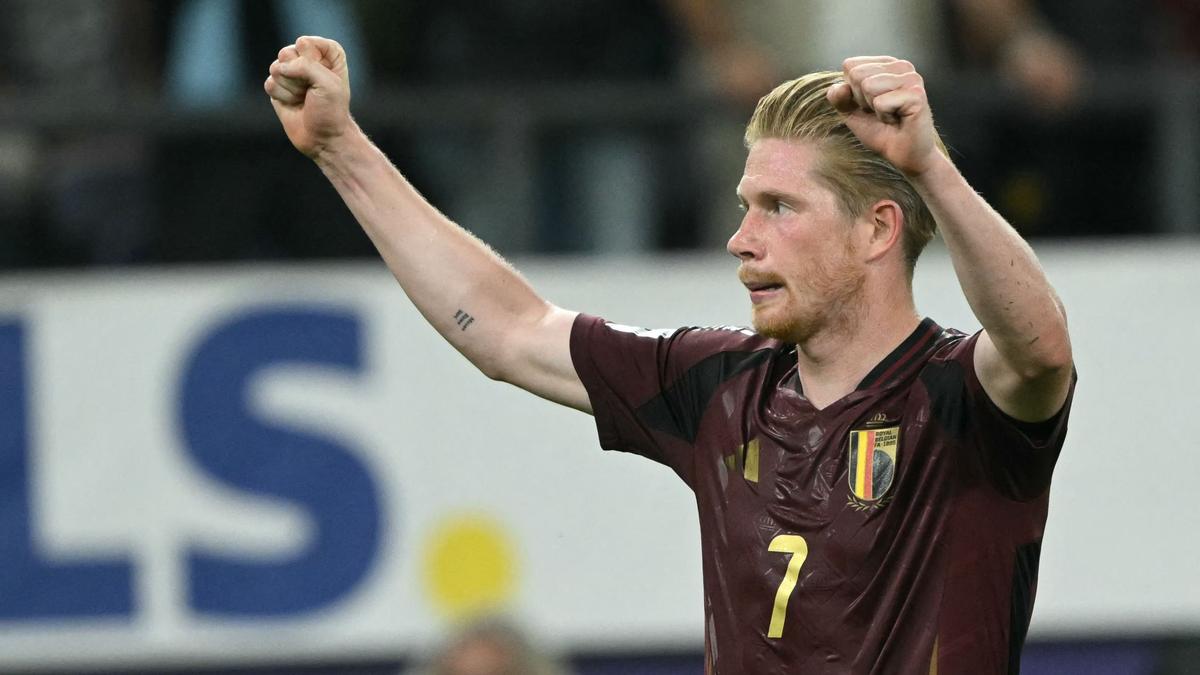 FIFA World Cup Qualifier: De Bruyne, Doku grab two each as Belgium hits ...