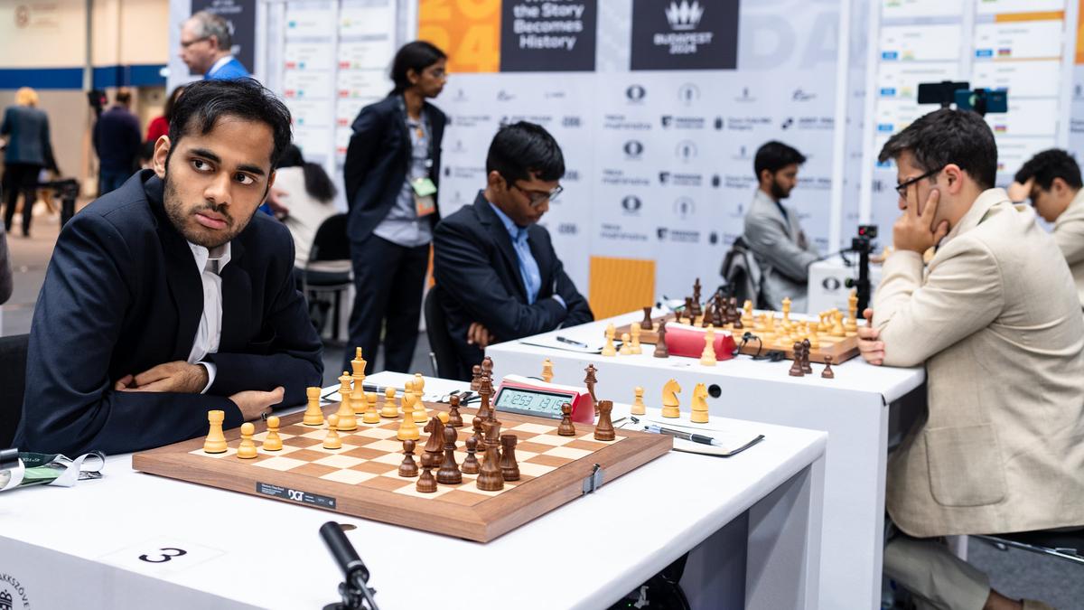 Chess Olympiad 2024, Round 5: Indian men continue winning streak vs ...