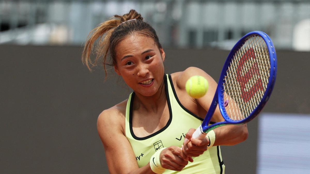 French Open — Olympic champion Zheng’s return to Paris ends in tame ...
