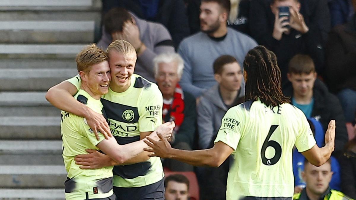 SOU 1-4 MCI highlights: Haaland grabs brace; Grealish, Alvarez score to ...