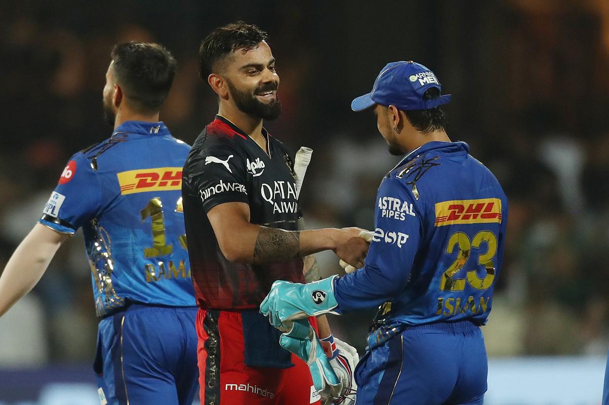 RCB vs MI IPL 2023 Highlights Match in Pictures: Faf, Kolhi guide Bangalore to win - Sportstar