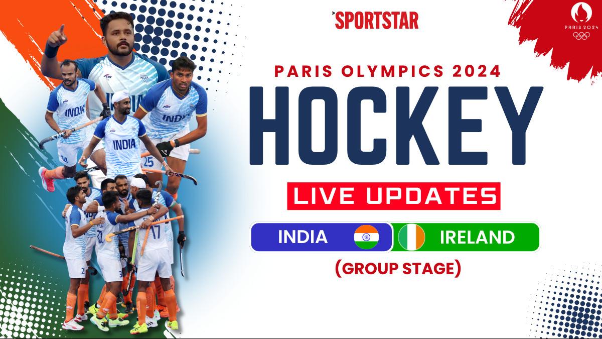 India vs Ireland Paris Olympics 2024 men’s hockey HIGHLIGHTS ...