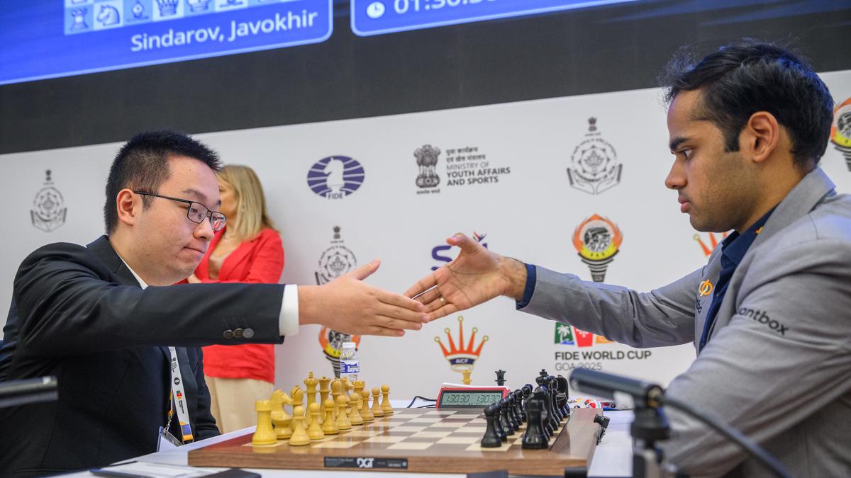 Chess World Cup: Arjun draws first quarterfinal game against China’s ...