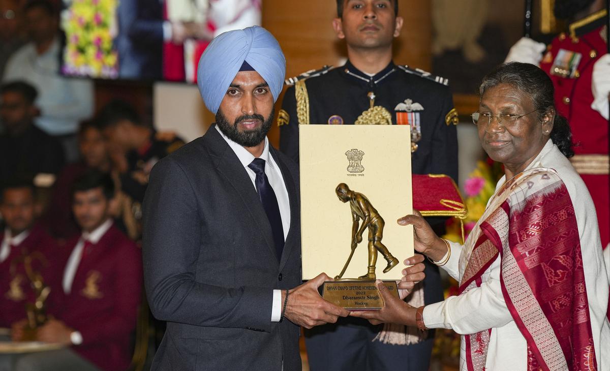 In pictures: Sharath Kamal honoured with Khel Ratna; Nikhat Zareen, Praggnanandhaa get Arjuna ...
