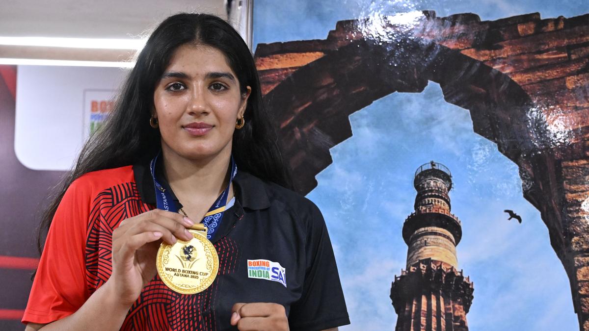 Nupur confirms India’s first medal at World Boxing Championships 2025 after entering semifinals ...