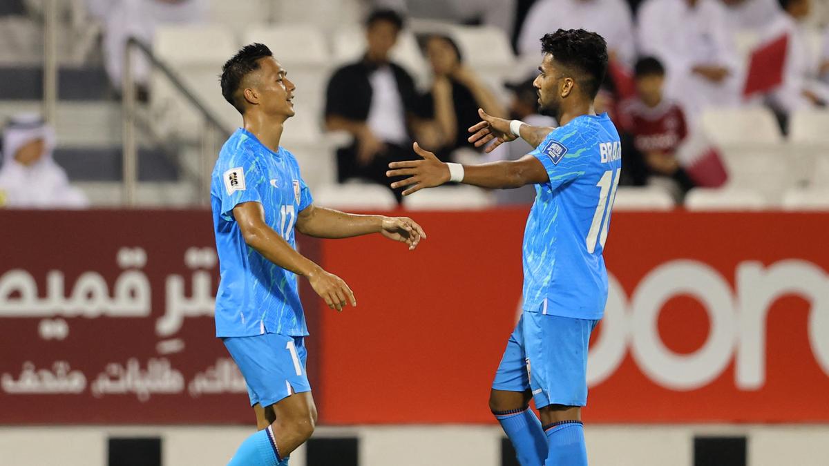 Qatar vs India, FIFA World Cup 2026 qualifiers: India scores first goal ...